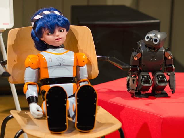 Waag | Robot Alice at Filmfestival Rotterdam